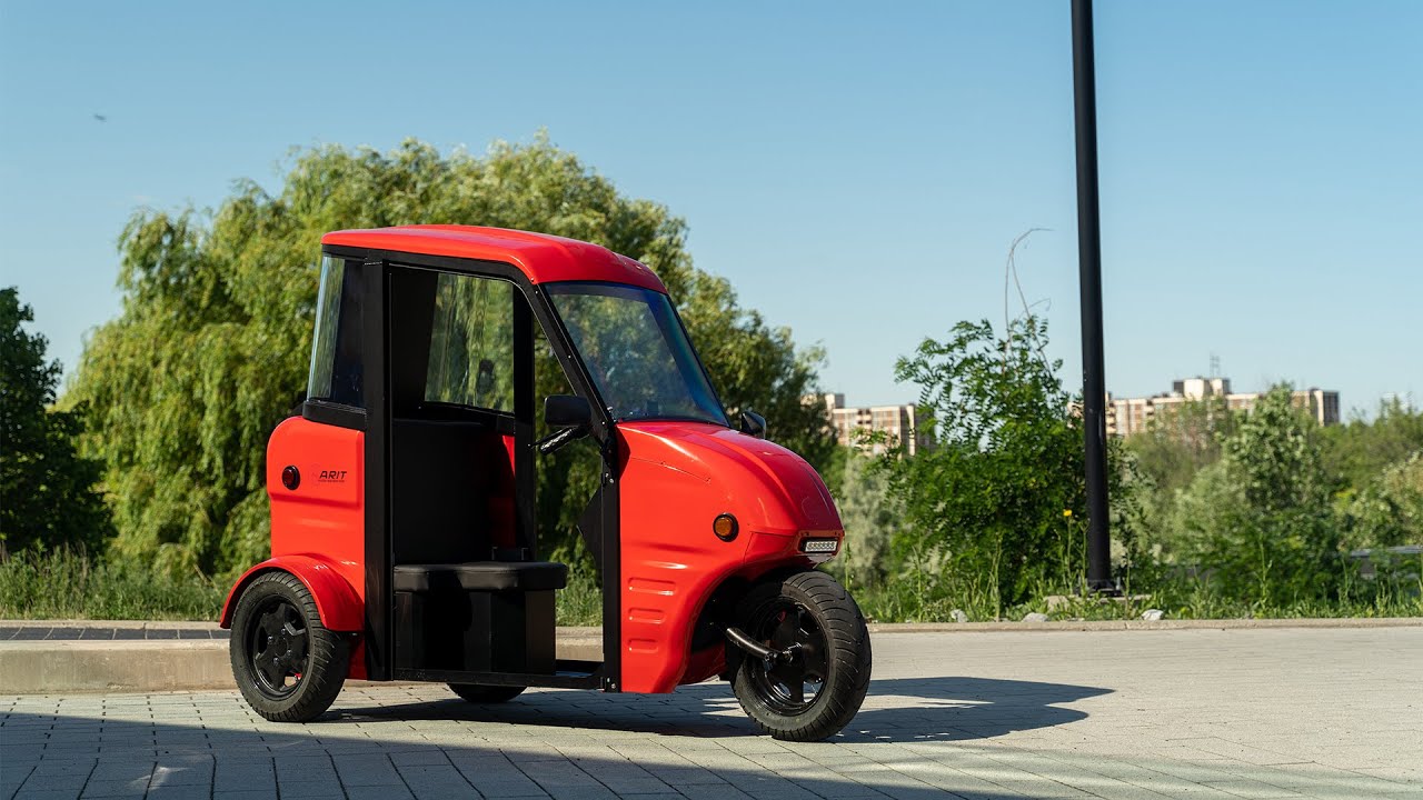 The SARIT Is A Tiny Electric Microcar From Canada With A Strange ...