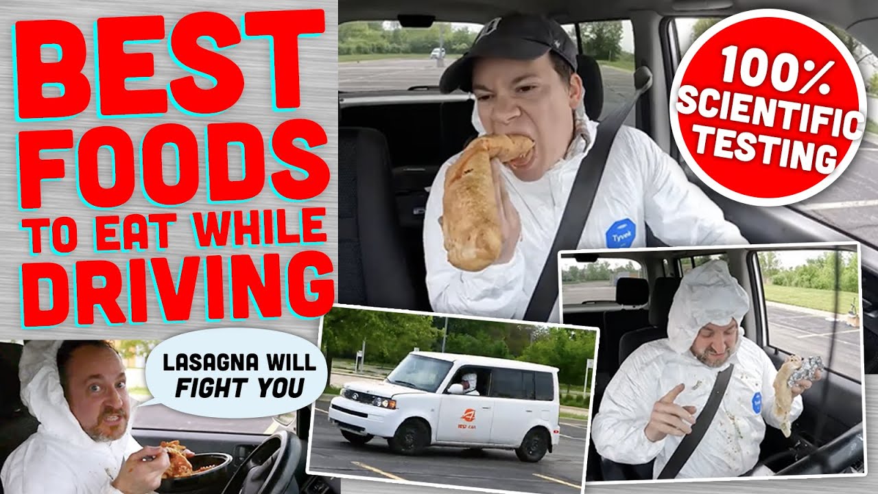 Watch Us Ruin A Car To Determine The Safest Foods To Eat While Driving ...