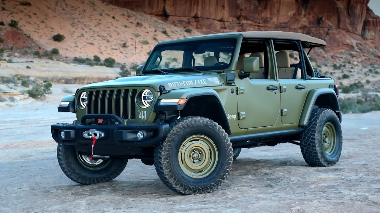 The Jeep '41 Concept: The Perfect Four-Door Wrangler Exposes The ...