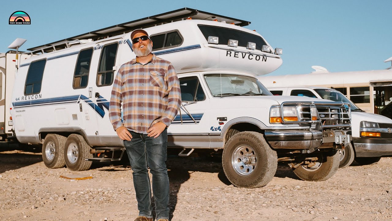 The Six-Wheeled Four-Wheel-Drive Revcon TrailBlazer Camper Is A ...