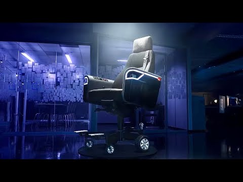 Volkswagen Norway Developed A 12 MPH Motorized Office Chair With Lights ...